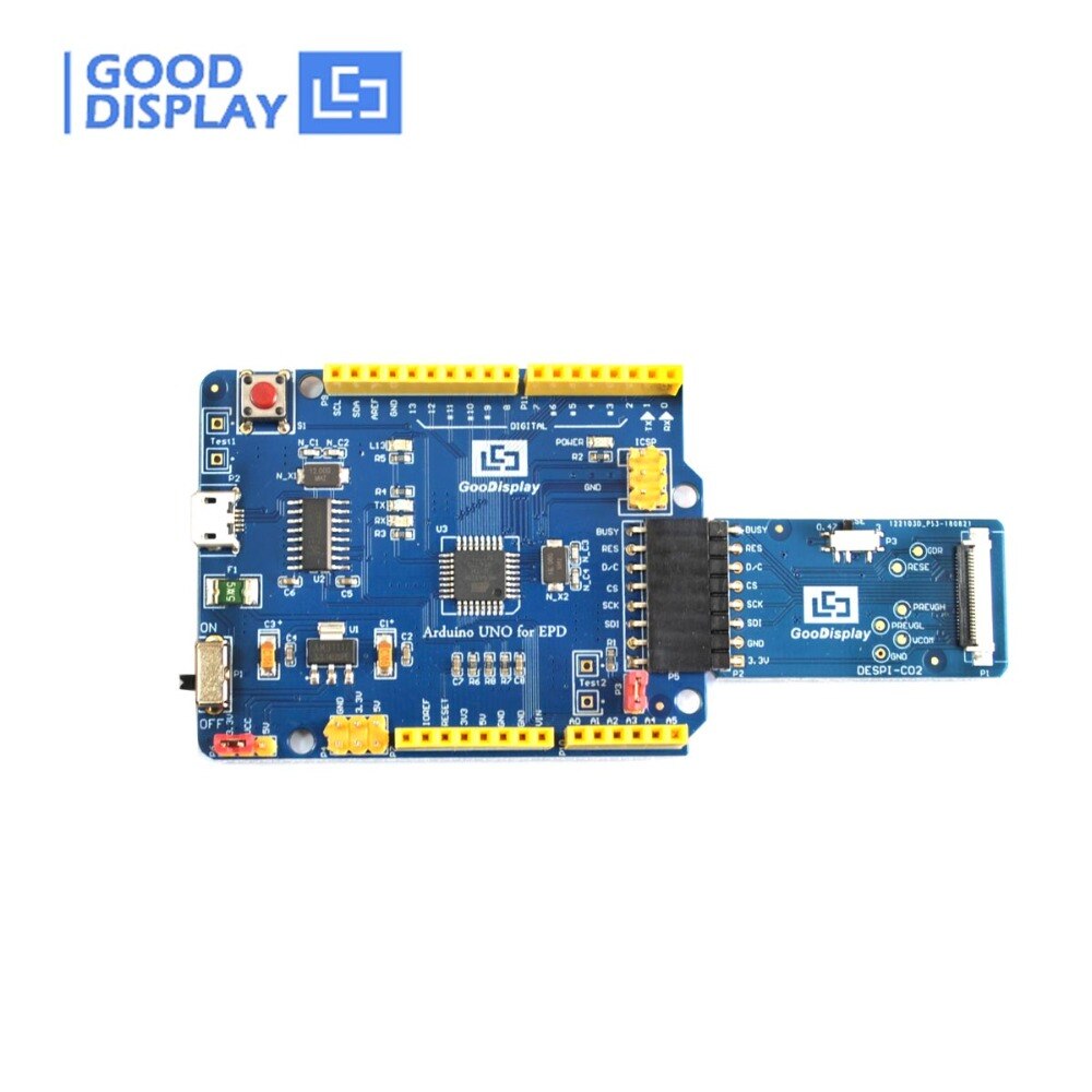 E Paper Display Development Board Demo Kit Arduino Epd Hat For E Ink