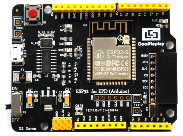 Main Board Esp32 Arduino Esp32 Development Platform For Driving E Paper Display